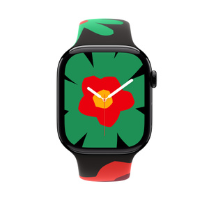 46mm Black Unity Sport Band - Unity Bloom - M/L - Business - Apple (HK)