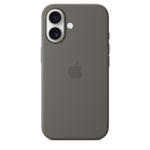 iPhone 16 Silicone Case with MagSafe – Stone Grey - Apple (SG)