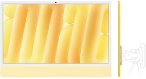 Yellow iMac with built-in VESA Mount Adapter - Apple (TH)